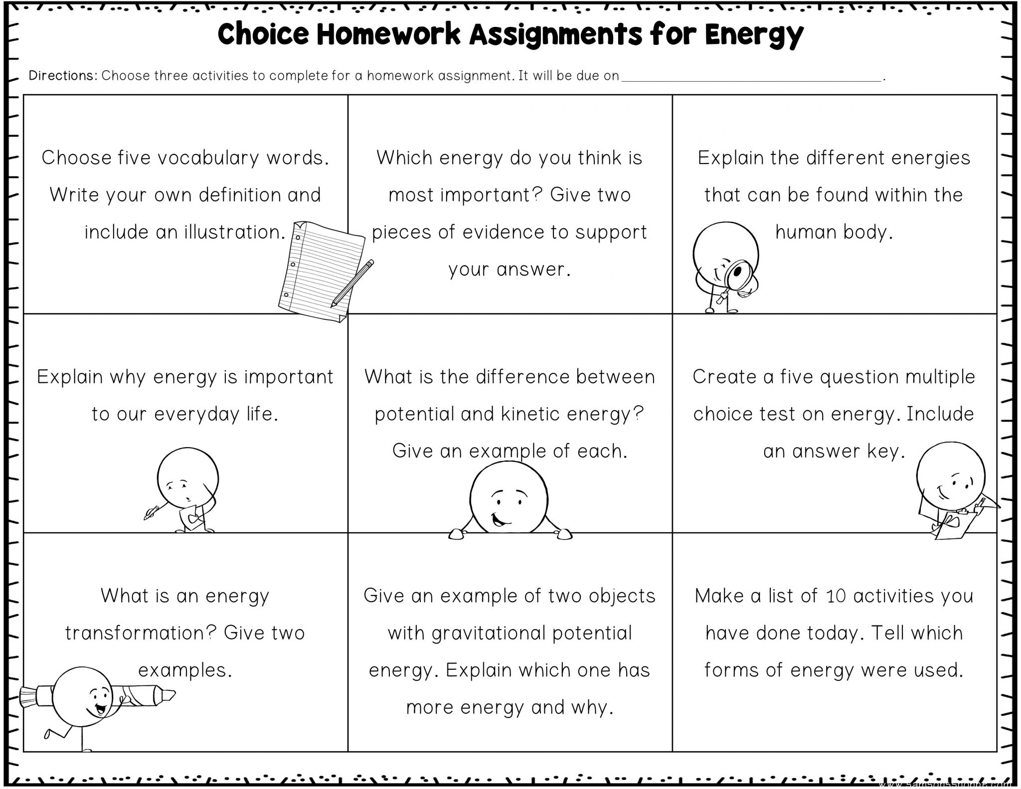 Teaching a Forms of Energy Unit - Teaching Muse