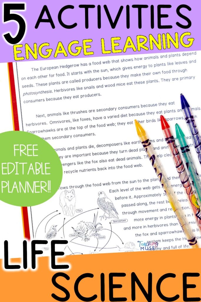 What to Teach in Middle School Life Science (NGSS-Aligned)